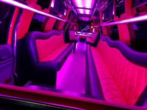 BIG RED Party Bus Rental 1 Hour - Vegas Party People